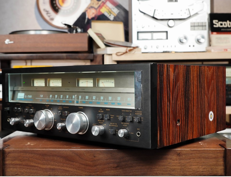 Sansui G-7500 Vintage Receiver – Fully Service and Recapped – 1-Year ...