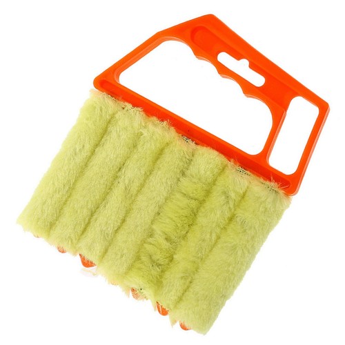 Household Mini Blinds Dust & Shutter Cleaner Brush Multi-Use Orange | eBay