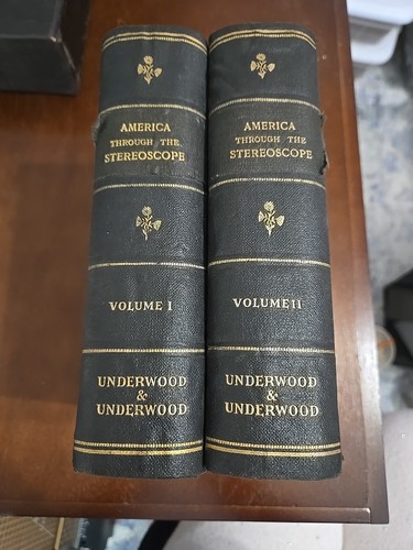 America Underwood Empty Faux Stereoview Box | eBay