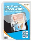 A4+ Large Capacity Heavy Duty Expanding Punched Pocket Wallet | eBay