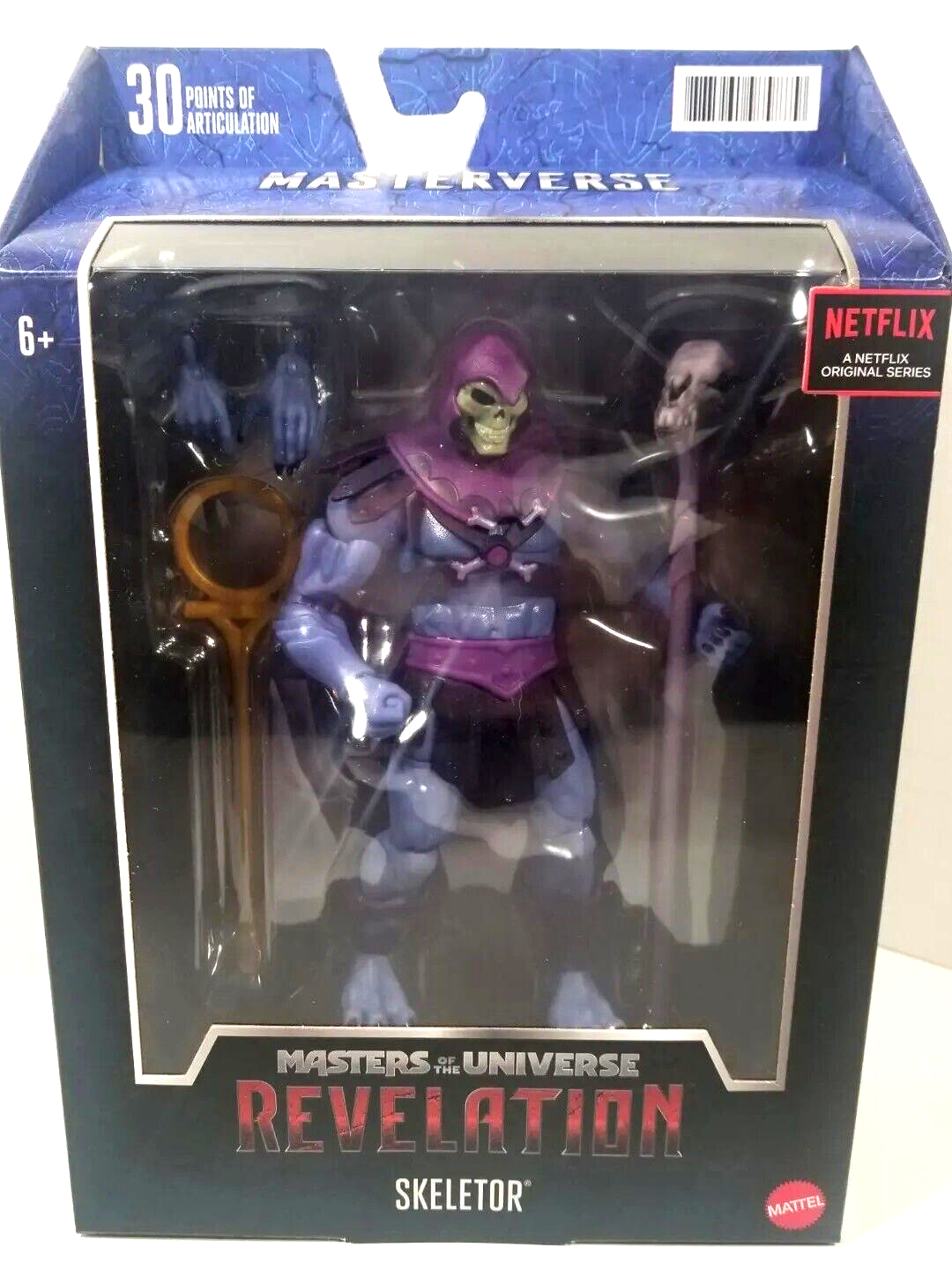 Skeletor Masters of the Universe Netflix Series Revelation NIB Action ...