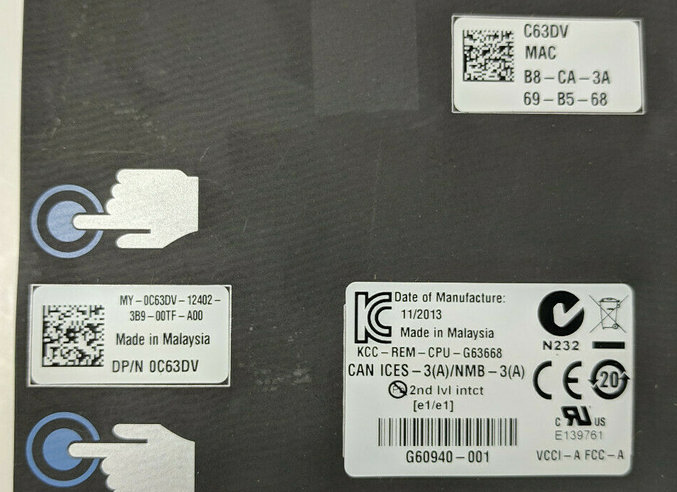 Intel KCC-REM-CPU-G63668 Ethernet Server Adapter 10G 4P | eBay.de