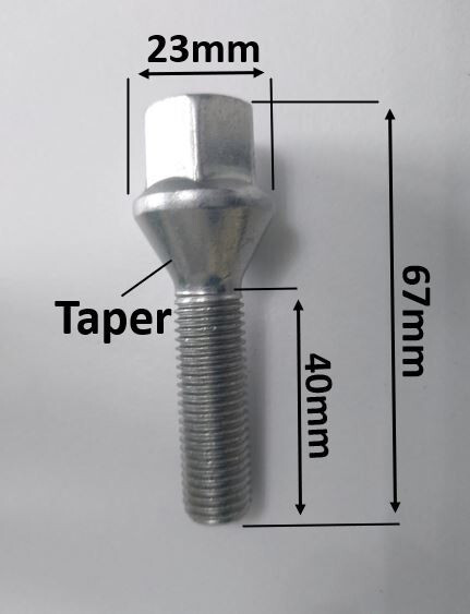 16 x New Long Wheel Bolts Fit BMW 3 Series E46. nut(40mm) K16 | eBay