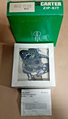 Carter 902-1135 carburetor zip kit 1979-86 Chevy/GMC Truck 6cyl 1BBL ...