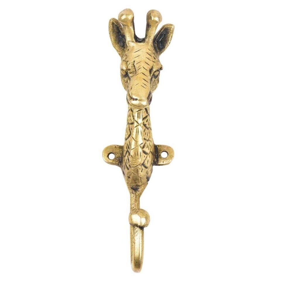 1 Pcs Handmade Brass Hooks Giraffe Hangers Wall Holders Hanging Coat Key Towel | eBay