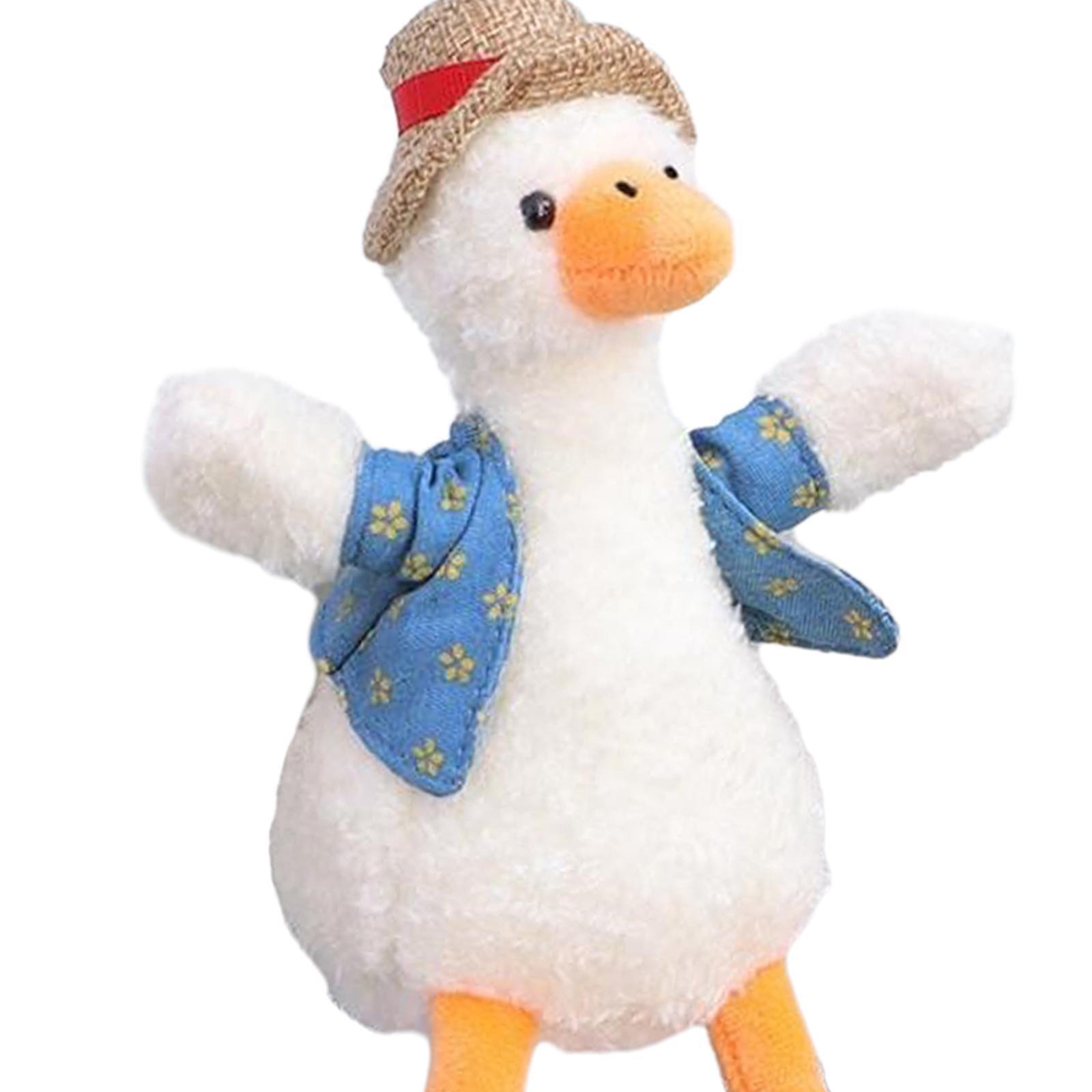 Car Rear Decoration Doll Duck Universal Plush Decors Funny Car External ...