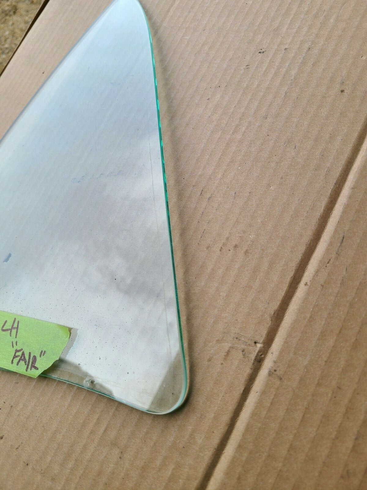 1965 1966 OE Ford Mustang Coupe LH Quarter Window Glass Carlite Clear ...