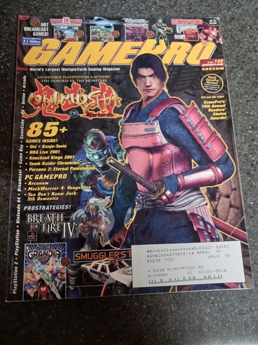 Vintage GamePro Magazine Issue 149 February 2001 Onimusha Warlords | eBay