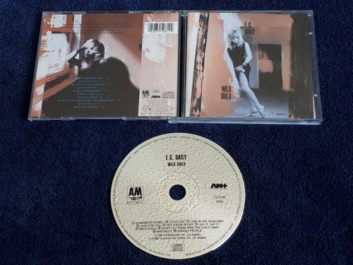 E.G. DAILY - Wild Child CD 1985 West Germany A&M 395081-2 EG OOP RARE ...