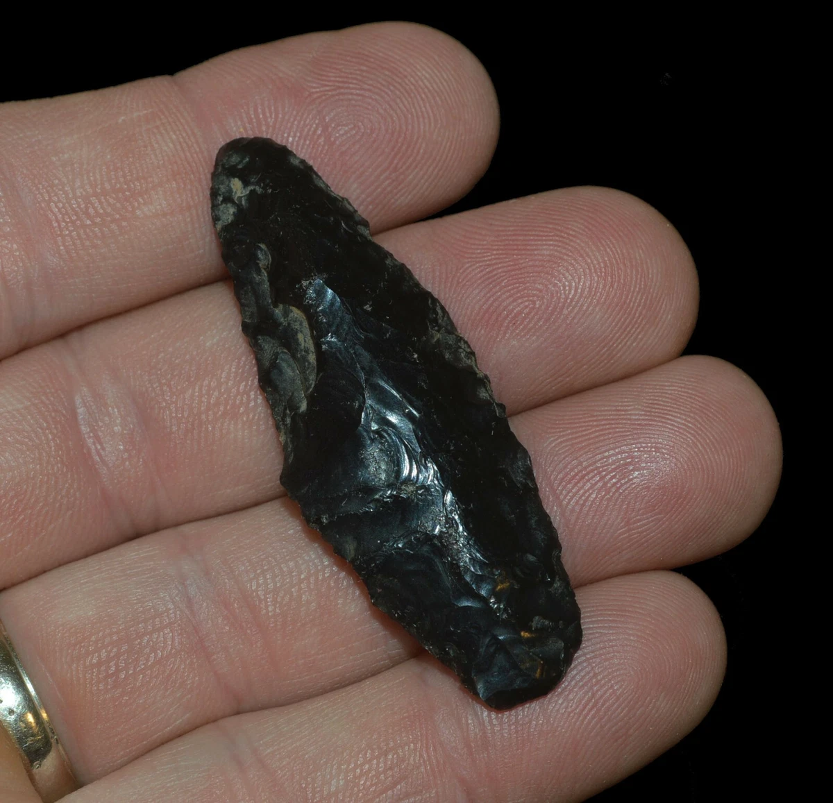 Authentic Obsidian Arrowheads
