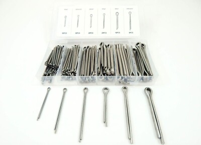 144Pc Assortment Cotter Keys Set Cotter Pins Extra Large Pin Large ...
