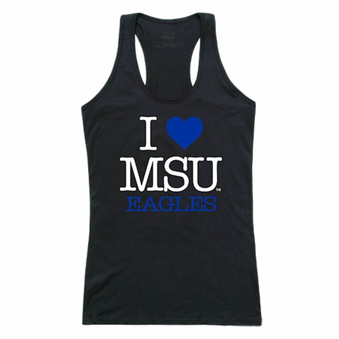 Morehead State University MSU Eagles Womens Love Tank Top Tee T-Shirt ...