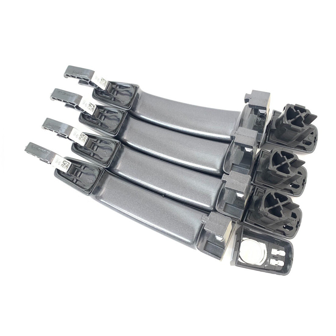 Chevrolet Sonic Malibu Cruze SET OF 4 Door Handles Carbon Flash Chrome ...