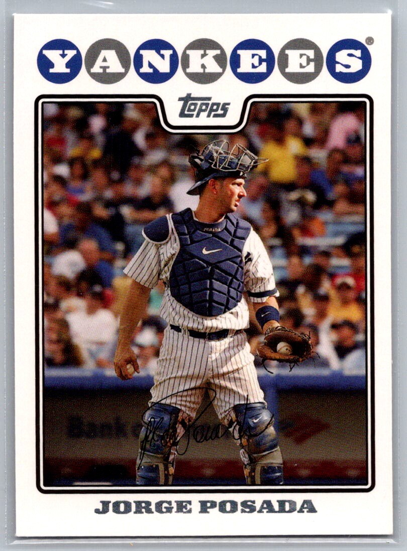 2008 Topps #297 Jorge Posada | eBay