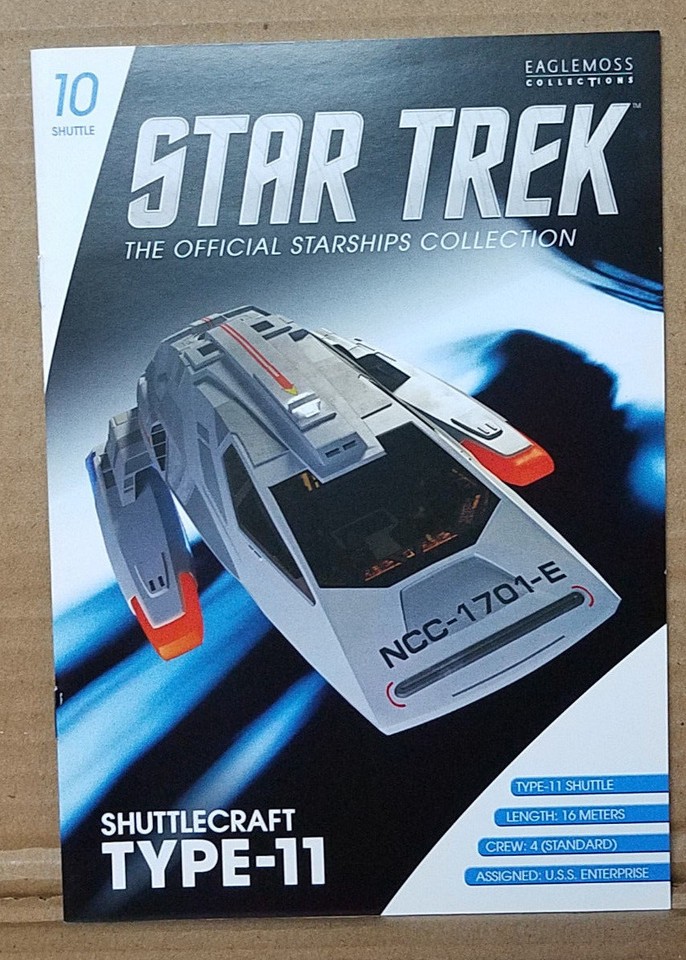 Star Trek Eaglemoss Collectible Starship Shuttle Shuttlecraft Your ...