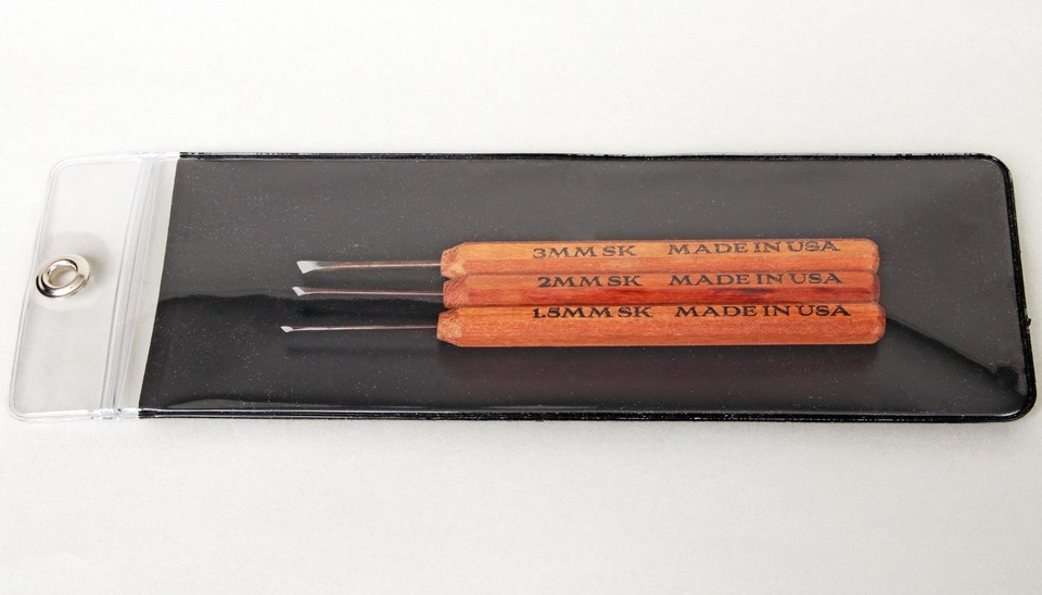 Dockyard Micro Tools Skew Set (3 Pieces) For Wood Carving & Sculpting | eBay