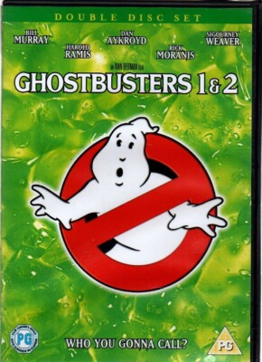 Ghostbusters 1 & 2 (double disc DVD) | eBay UK