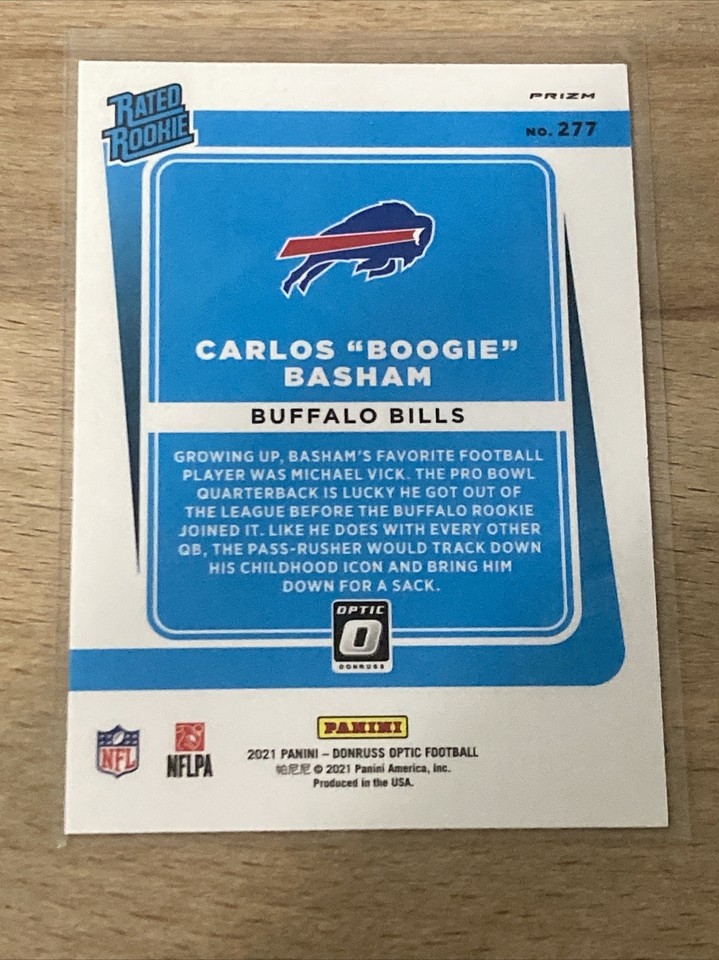 2021 Optic Tmall SSP Red Stars Prizm RC Rated Rookie Carlos "Boogie ...