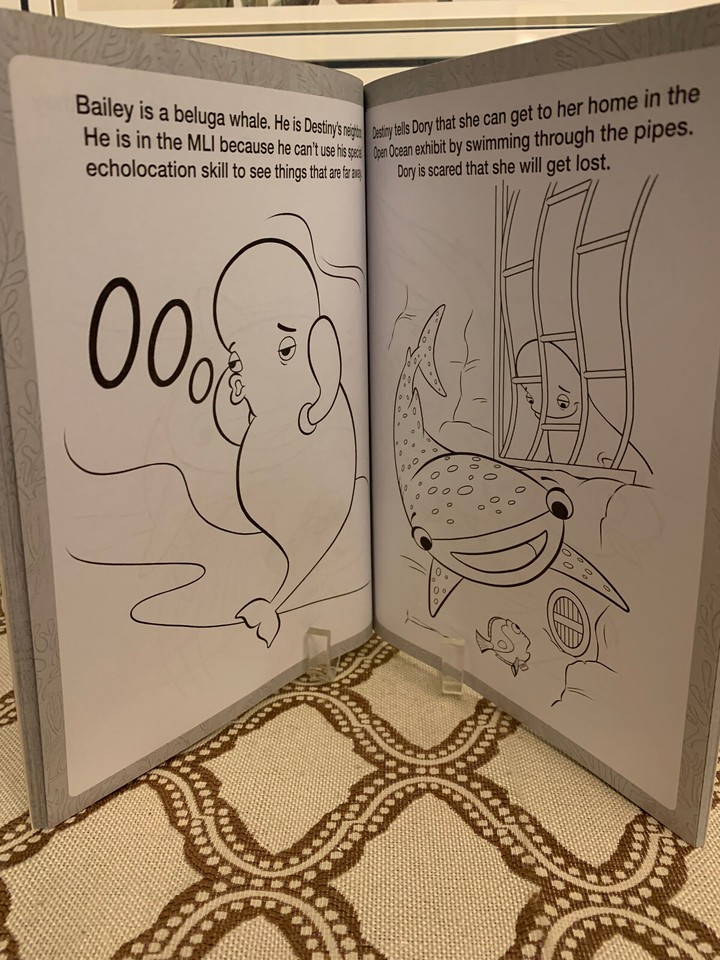 Mega Coloring Ser.: Disney Pixar Finding Dory Mega Coloring by Parragon ...