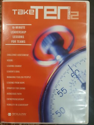 TAKE TEN VOLUME 2 DVD 10-MINUTE LEADERSHIP LESSONS FOR TEAMS LEADING ...