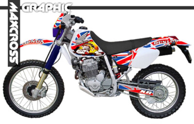Maxcross Design Graphic kit Full Decal Sticker FOR HONDA 1995-2005 ...
