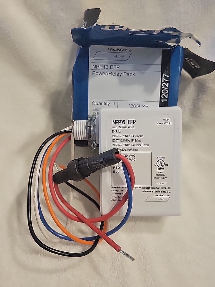 Acuity NPP16 EFP Power/Relay Pack 120/277 | eBay