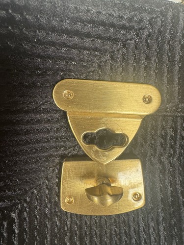 Talbots Black Quilted Sateen Crossbody Mini Wallet Purse | eBay