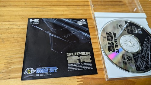 SUPER RAIDEN PC Engine Super CD-ROM Japan Import Free shipping FedEx ...