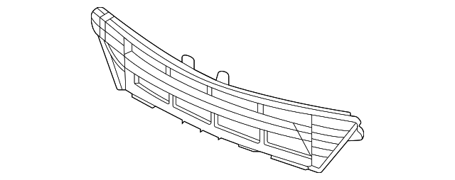 2021-2025 Acura TLX Genuine Front Bumper Lower Grille Mesh OEM 71103 ...