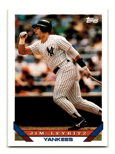 Jim Leyritz 1993 Topps #385 New York Yankees NM-MINT | eBay