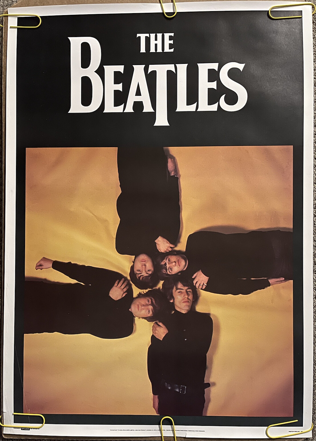 Beatles Poster Vintage