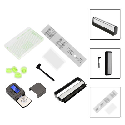Turntable Tools Setup Kit Alignment Protractor Turntable Stylus LCD ...