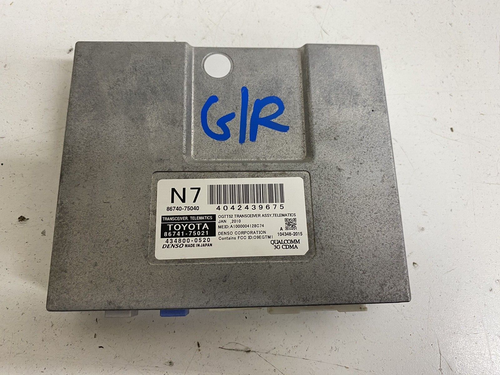 2010-2012 Lexus HS250H Communication Control Module Computer 86741 ...