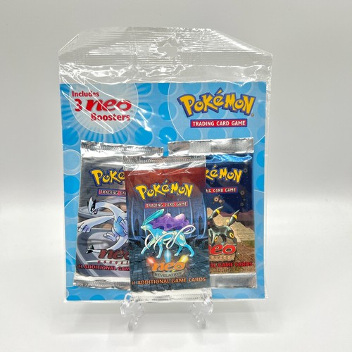 Neo Unlimited Sealed 3 Blister Pack Pokemon | eBay