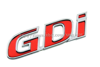 trunk lid GDi emblem for 2011 2012 2013 2014 2015 Hyundai Elantra Sedan ...