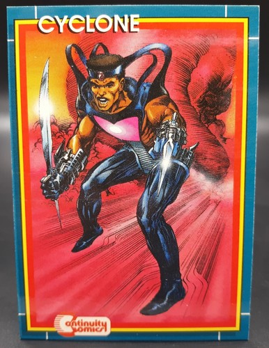 1993 Continuity Comics Comic Book Promo Card #19 Cyclone Neal Adams ...