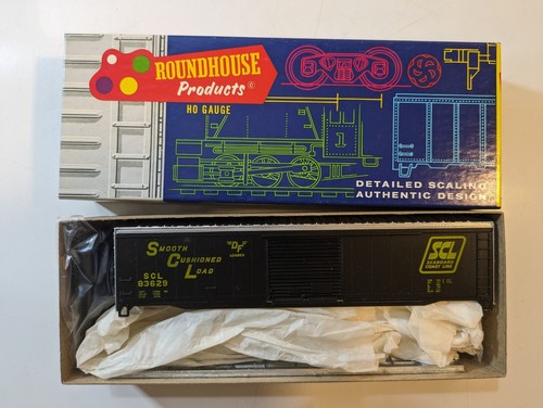HO53' Box Car Kit SCL Seaboard Coast Line Item# 1207 | eBay