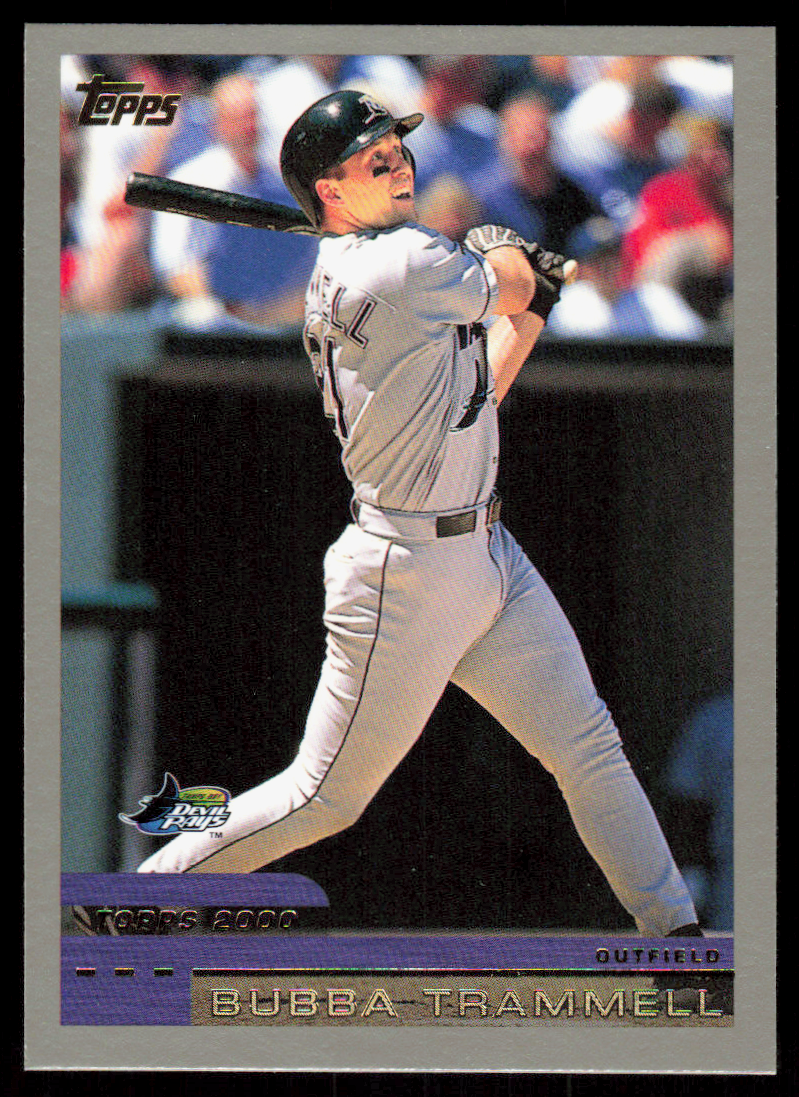 2000 Topps 257 Bubba Trammell Tampa Bay Devil Rays | eBay