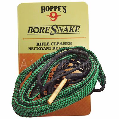 Hoppes .22 .222 .223 Rifle Bore Snake Cleaning Barrel Pullthrough | eBay