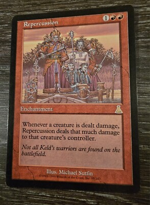 MTG Repercussion Urza's Destiny 95/144 Regular Rare | eBay