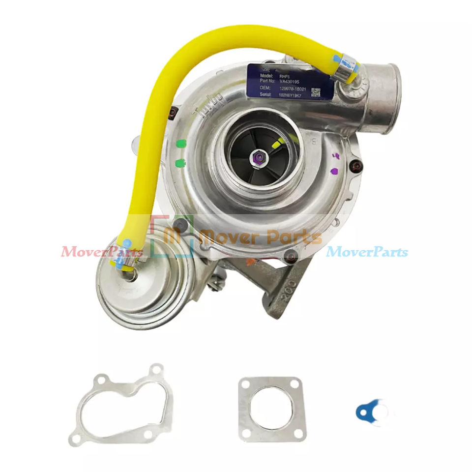 Turbo RHF5 Turbocharger MIA884648 For John Deere 328E 329E 330G 331G ...