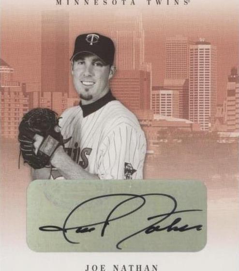 2005 Donruss Studio - Joe Nathan #170 Private Signings Silver /100 (AU ...