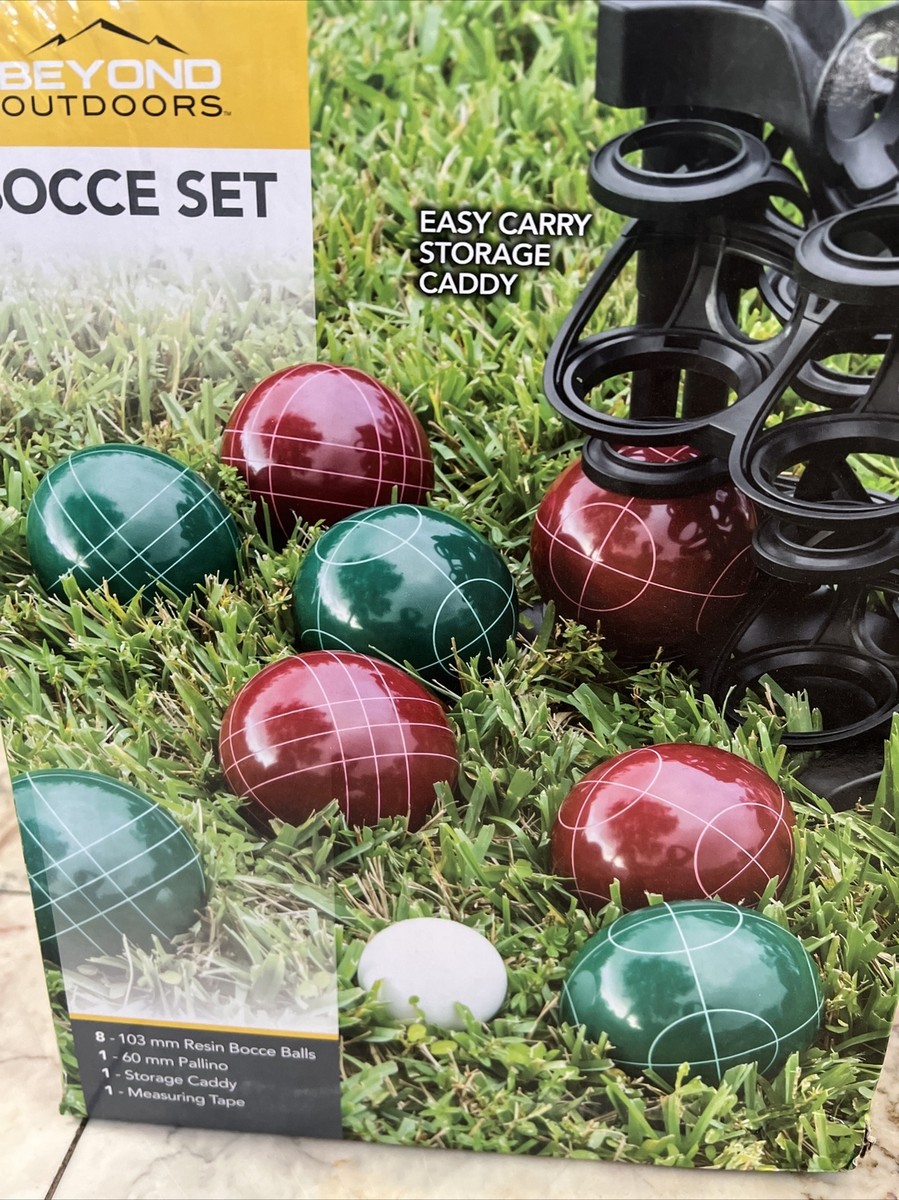 Yard Games 90mm - Complete Outdoor Game Kit With Carrying Bag Bocce ...