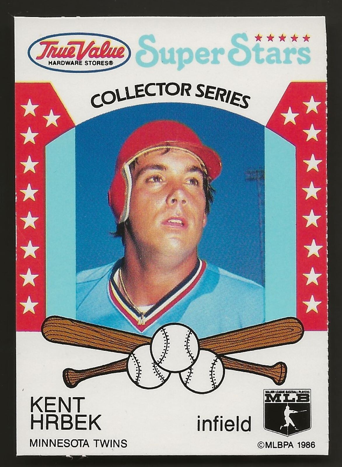 1986 True Value Super Stars #24 Kent Hrbek | eBay