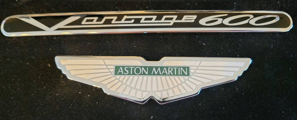 Aston Martin Vantage V600 badges | eBay