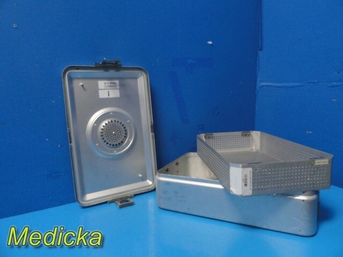 Wagner Steriset W/ Thermoloc Sterilization Container W/ Basket 11x18x5 ...