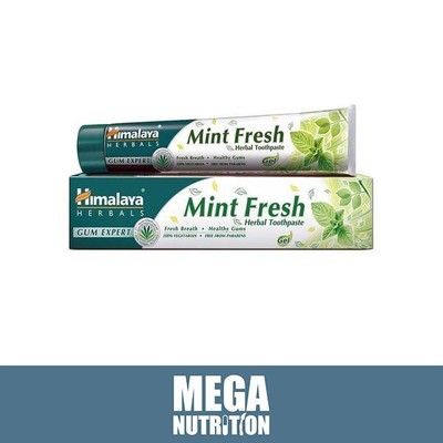 Himalaya Mint Fresh Herbal Toothpaste 75ml Healthy Teeth With Minty ...