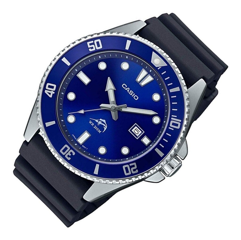 CASIO MDV-106B-2AVCF⎪MDV-106B-2A⎪Original⎪MARLIN⎪Casio Duro⎪DIVER⎪Azul ...