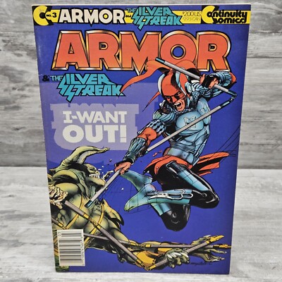 ARMOR # 3 Continuity Comics 1987 The Silver Streak | eBay