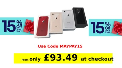 NEW Apple iPhone 8 64GB 256GB Unlocked Smartphone 1 YR Warranty in re ...